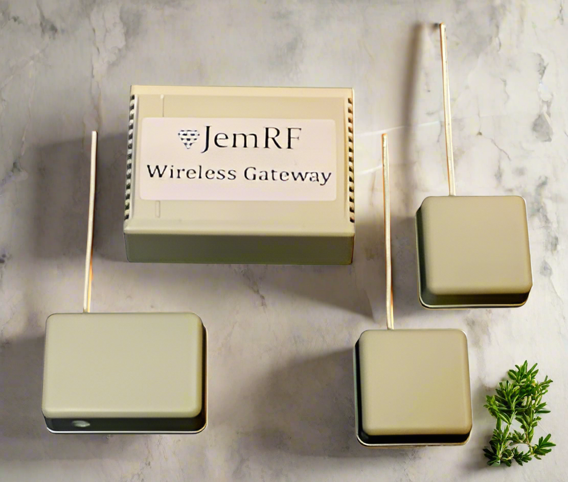 Wireless Temperature And Humidity Monitoring Kits With Wifi Wireless G Jemrf