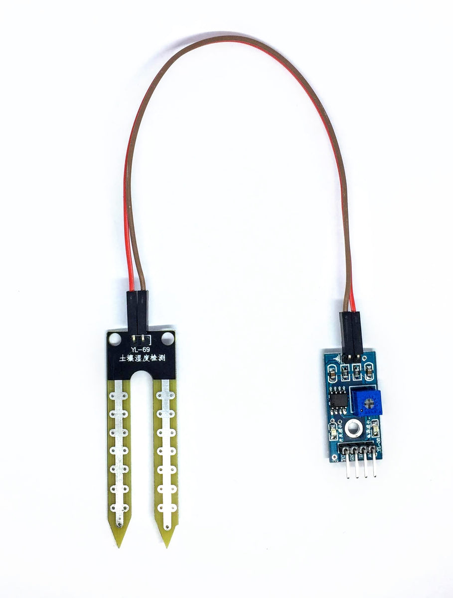 Moisture Detection Sensor Module for Soil or Water for Arduino Raspber ...