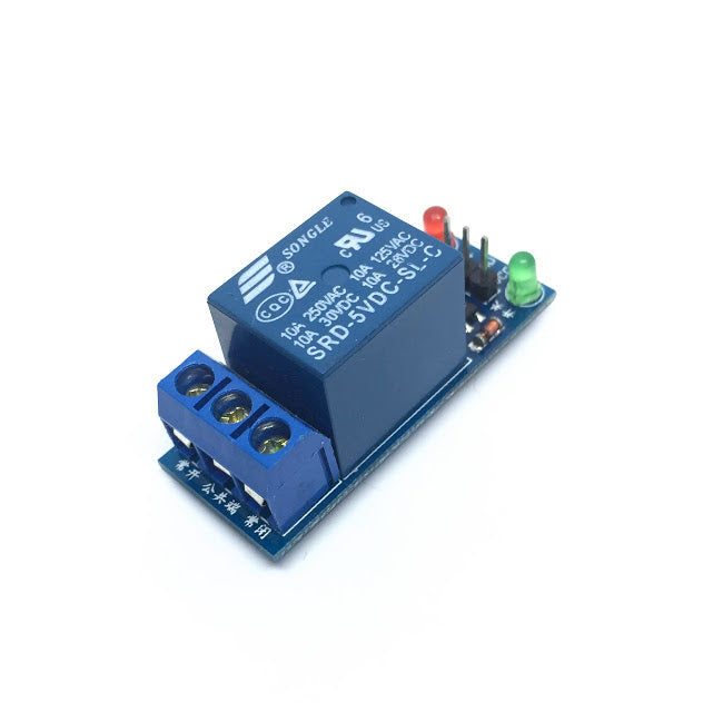Relay for Raspberry Pi or Arduino 1-Channel 5V Relay Module 250V/10A ...
